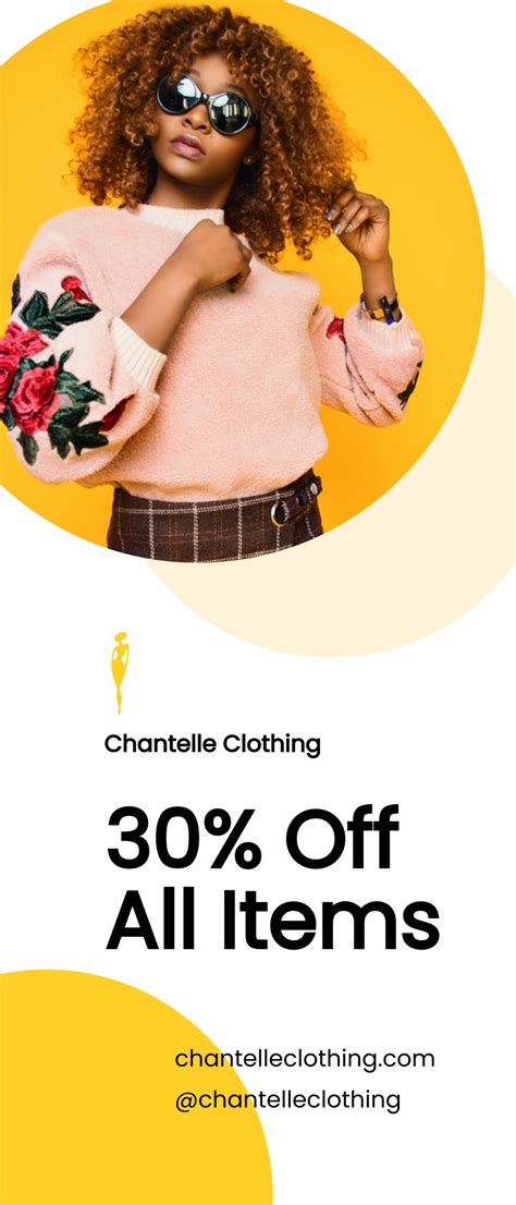 Free Fashion Banner Templates Editable And Printable
