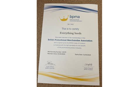 Everything Seeds Joins Bpma Strengthening Commitment To Sustainability