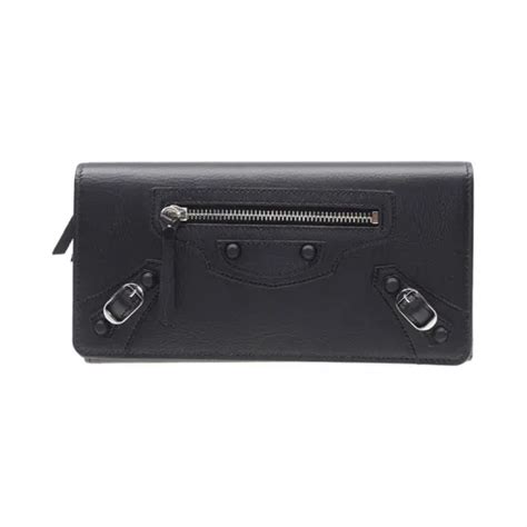 巴黎世家balenciaga 黑色 羊皮 钱包 163471 Aqq2j 1000 小迈步海淘品牌官网