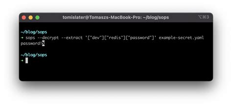 Mozilla Sops Secrets Operations