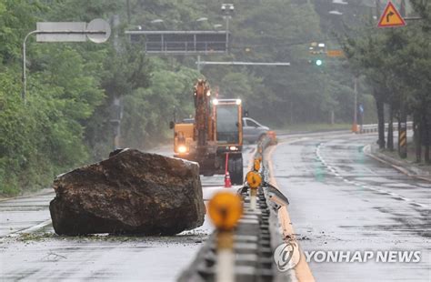 台風6号が韓国南部に上陸 正午ごろ大邱・午後9時ごろソウル付近に 聯合ニュース