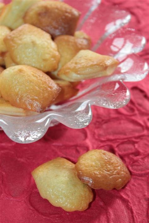 Les Madeleines à la Vanille de Philippe Conticini Mes P tits Biscuits