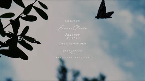 Eric And Claire 婚禮錄影 Wedding Story 八德彭園 On Vimeo