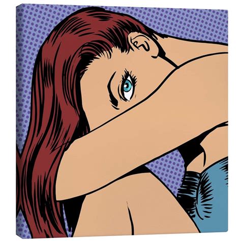 Posterlounge Leinwandbild Editors Choice Blick über Den Arm Illustration