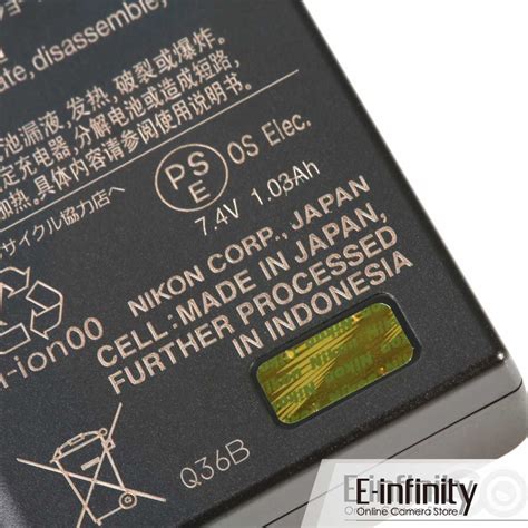 Buy Nikon Genuine EN-EL14A Battery - E-Infinity