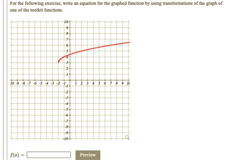 Solved For The Following Exercise Write An Equation For The Chegg