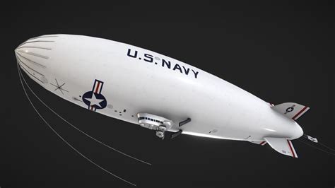 Blimp 3d Models Sketchfab