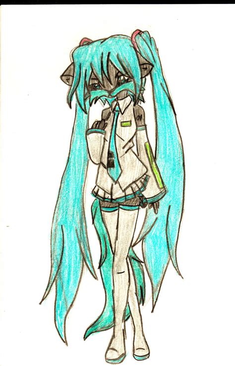 Hatsune Miku Furry By Dixiedemon1 On Deviantart