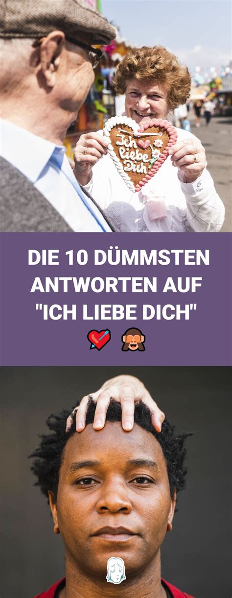 Das waren dümmsten Antworten auf Ich liebe dich Witzige