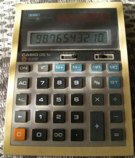 Casio DS 1b Calculatrice LCD Casio DS1b Casio Ledudu