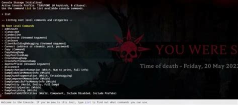 V Rising Console Commands And Cheats