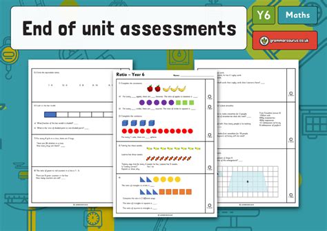 Year 6 Ratio End Of Unit Assessment Grammarsaurus