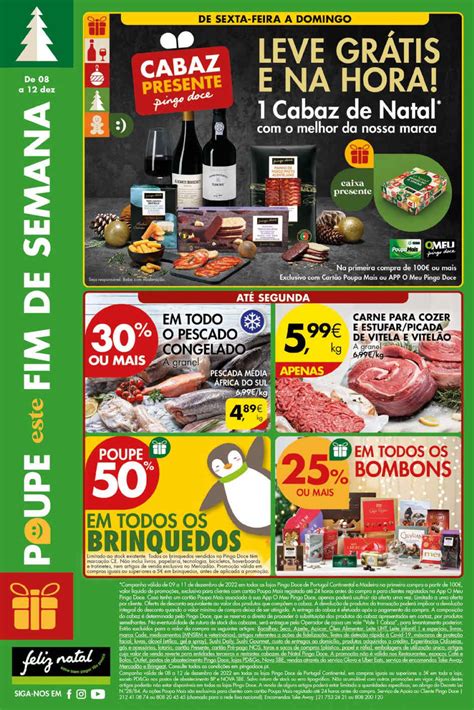 Antevisão Folheto Pingo Doce Fim De Semana Promoções 8 Dezembro A 12
