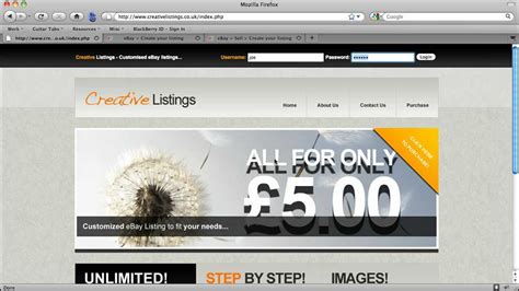 How To Make Custom Ebay Listings Creative Listings Youtube