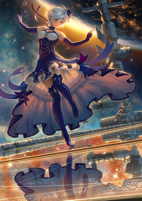 The Idolmster The Idolmster Cinderella Girls Gray Hair Anime