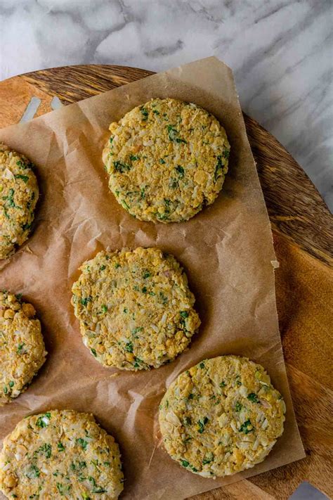 Vegan Chickpea Burgers My Plant Based Bowl