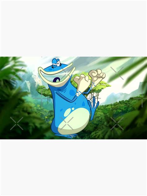 Globox Rayman Sticker For Sale By Moyarg Redbubble