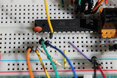 Minimal Arduino Using An ATmega Hackup Net