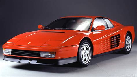 Ferrari Testarossa Double Red Cars Museum