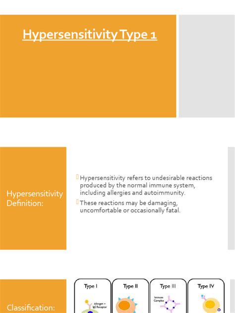 Hypersensitivity Type 1 Pdf Allergy Allergen