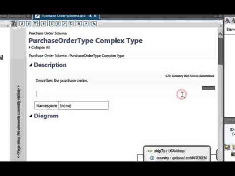 Documenting An Xsd Schema Using Document X YouTube