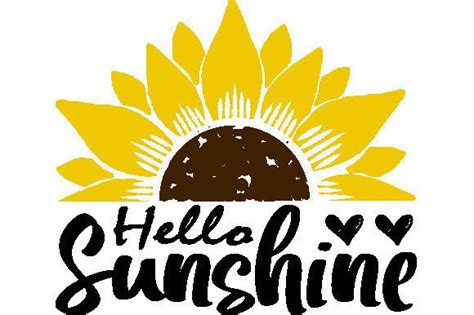 Hello Sunshine Svg Graphic By Teeshop · Creative Fabrica
