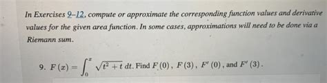 Solved In Exercises 2 12 Compute Or Approximate The