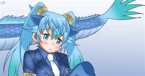 けものフレンズ 青い龍 ﾋﾊﾞﾘｯｸｽのイラスト Pixiv