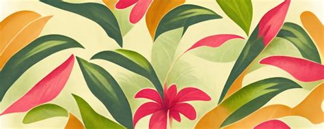 Premium Photo Exotic Nature Abstract Background Tropical Foliage