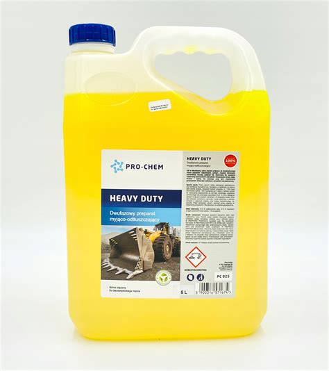 HEAVY DUTY Preparat Myjąco Odtłuszczający 5l PC025 za 112 zł z