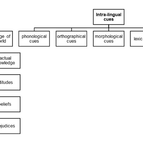 Cues For Lexical Inferencing According To Haastrup 1991 Figure Download Scientific Diagram