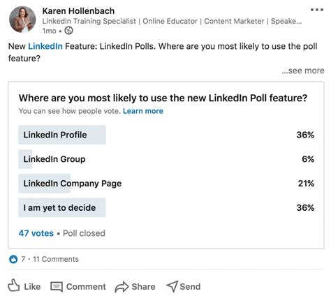 How To Use The LinkedIn Poll Feature Think Bespoke