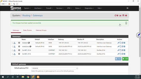 Pfsense Routing Pfsense Routing Gateways And Static Youtube