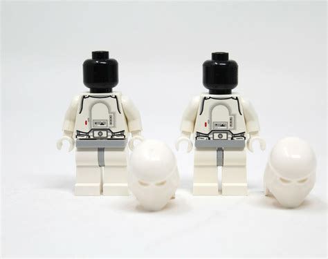 Lot Of 2 Lego Star Wars Hoth Snowtrooper Minifigures 7666 7749 7879