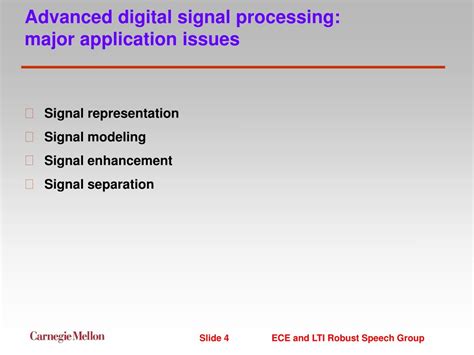 Ppt Introduction To 18 792 Advanced Digital Signal Processing Powerpoint Presentation Id 8793503