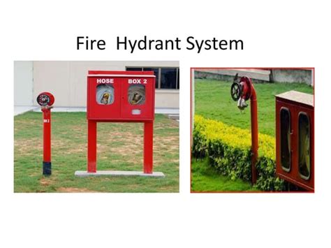 Fire Hydrant System Pptx