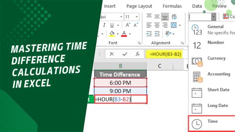 Mastering Time Difference Calculations In Excel A Comprehensive Guide