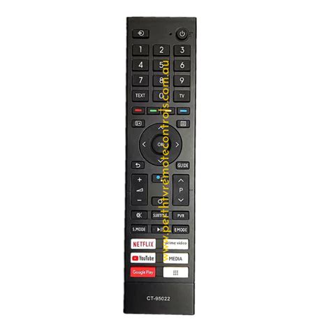 TOSHIBA REMOTE CONTROL CT95040 REPLACE CT 95022 43C350KP 55C350KP