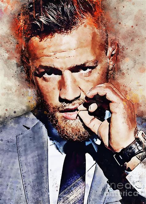 Conor Mcgregor Digital Art By Wpap Me Pixels