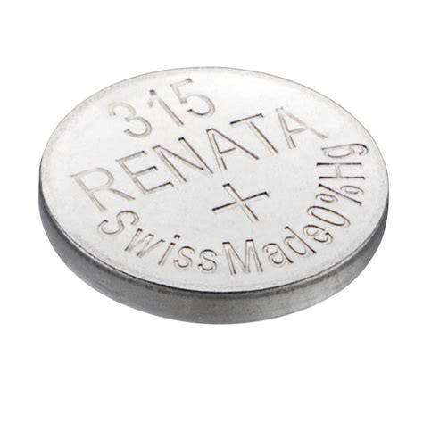Renata 315 Silver Oxide Battery