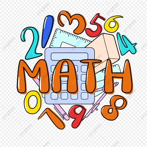 Math Clipart Cartoon Style Stationery Png And Psd