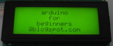 Arduino For Beginners Arduino Output LCD Modules Part Hardware