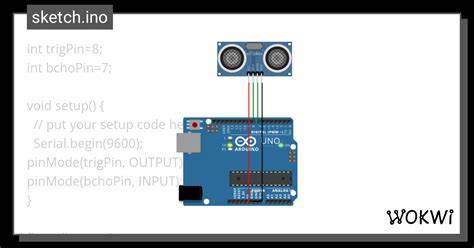 超声波测距 Wokwi ESP32 STM32 Arduino Simulator