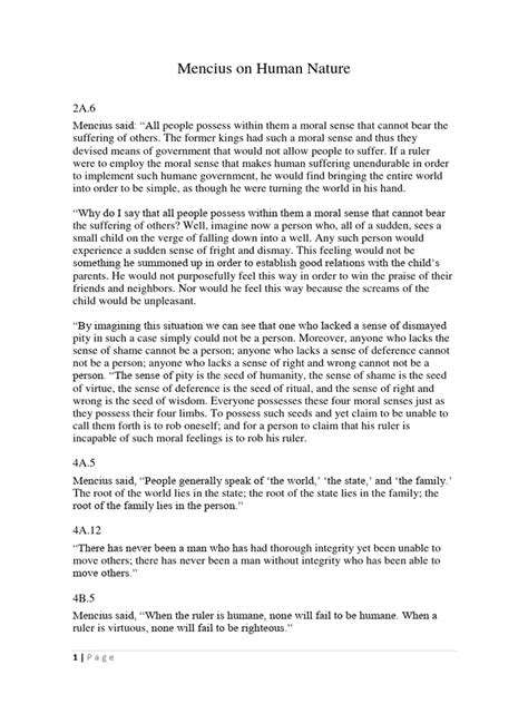 Mencius On Human Nature Pdf