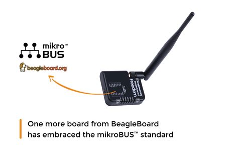 5th Board From Beagleboard With Mikrobus™ Socket Mikroe
