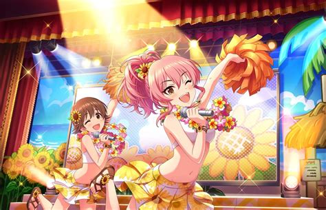 城ヶ崎美嘉sr限定＜sun♡flower＞の画像と特技と評価とアピール値【デレステ】 デレステ速報｜デレステ攻略イベント・アイドルdb