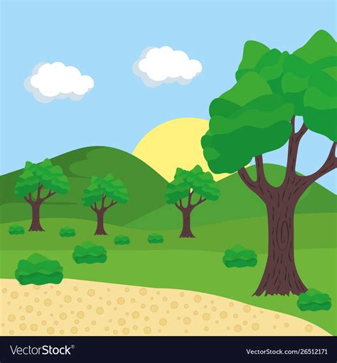 Landscape Clipart Tree