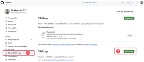 Github使用gpg对commit进行签名 Huxleys Blog