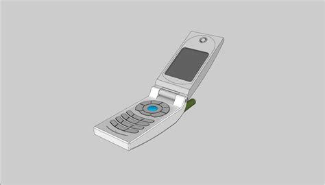 老式小灵通电话翻盖su模型 器材设备 土木在线