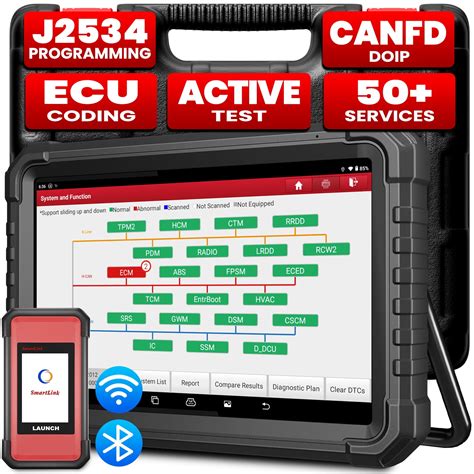 LAUNCH X431 PRO3S+ Elite 2024 All Systems Bidirectional Scan Tool with J2534 CANFD DOIP,OEM ...